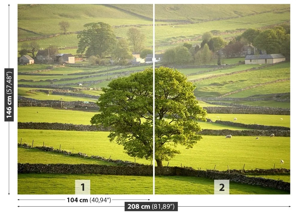 Fototapeta Anglie Derbyshire 104x70