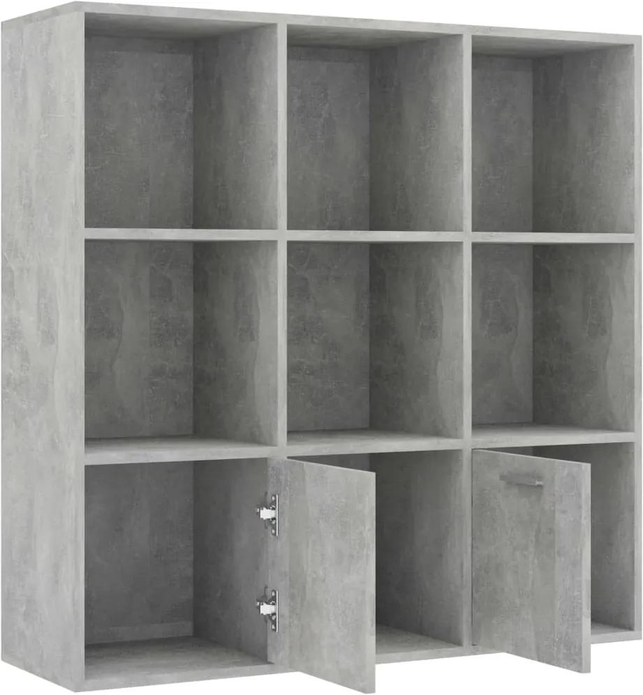 Knihovna Arvada - 98 x 30 x 98 cm | betonově šedá