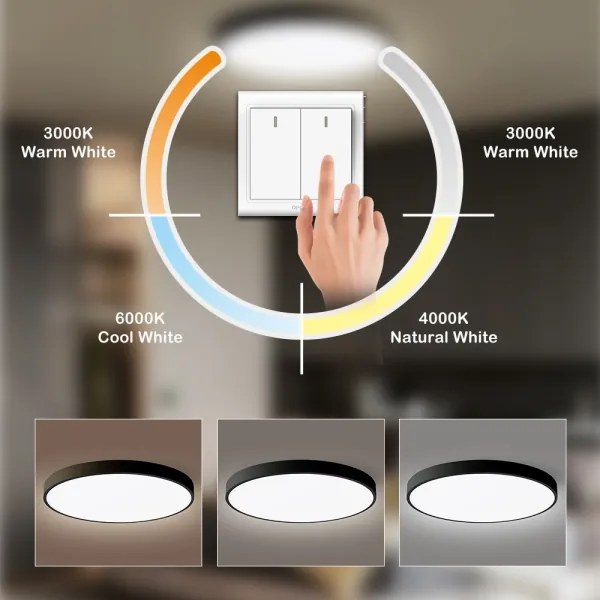 Brilagi - LED Stropní svítidlo POOL LED/60W/230V 3000/4000/6000K 50 cm