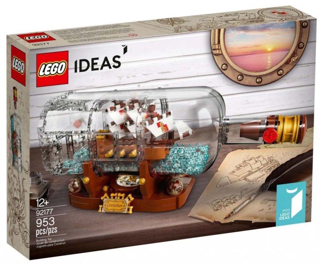 Lego stavebnice lego ideas 92177 loď v láhvi