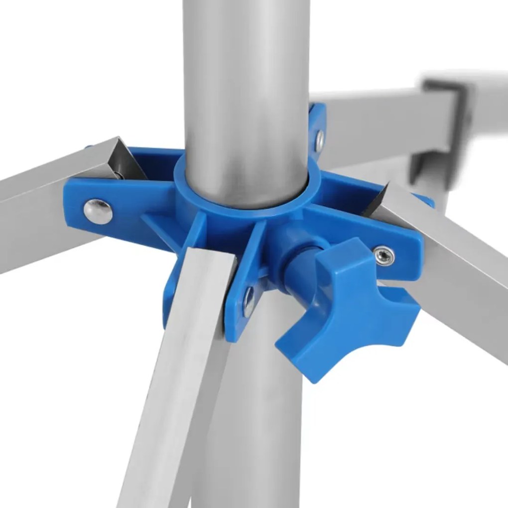 Hliníkový sušák na prádlo FALCO, 103x168 cm, stříbrná Monzana