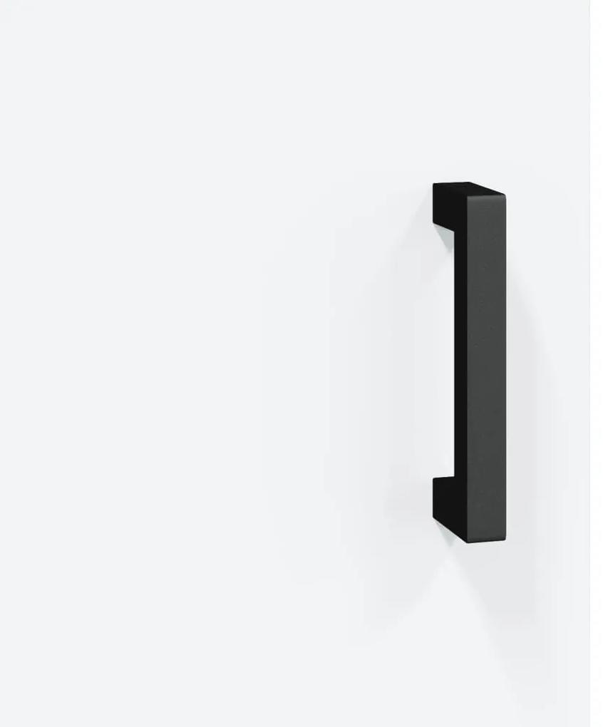 vidaXL Skříň highboard 34,5 x 34 x 180 cm kompozitní dřevo [3200257] Barva: Černá
