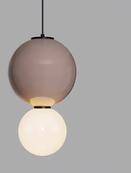 Designový lustr Noesis 25 Kávová