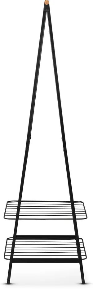 Černý ocelový stojan na oblečení Linn – Brabantia