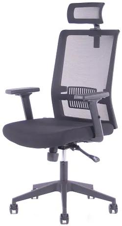 Kancelářská ergonomická židle Sego PIXEL — více barev Černá