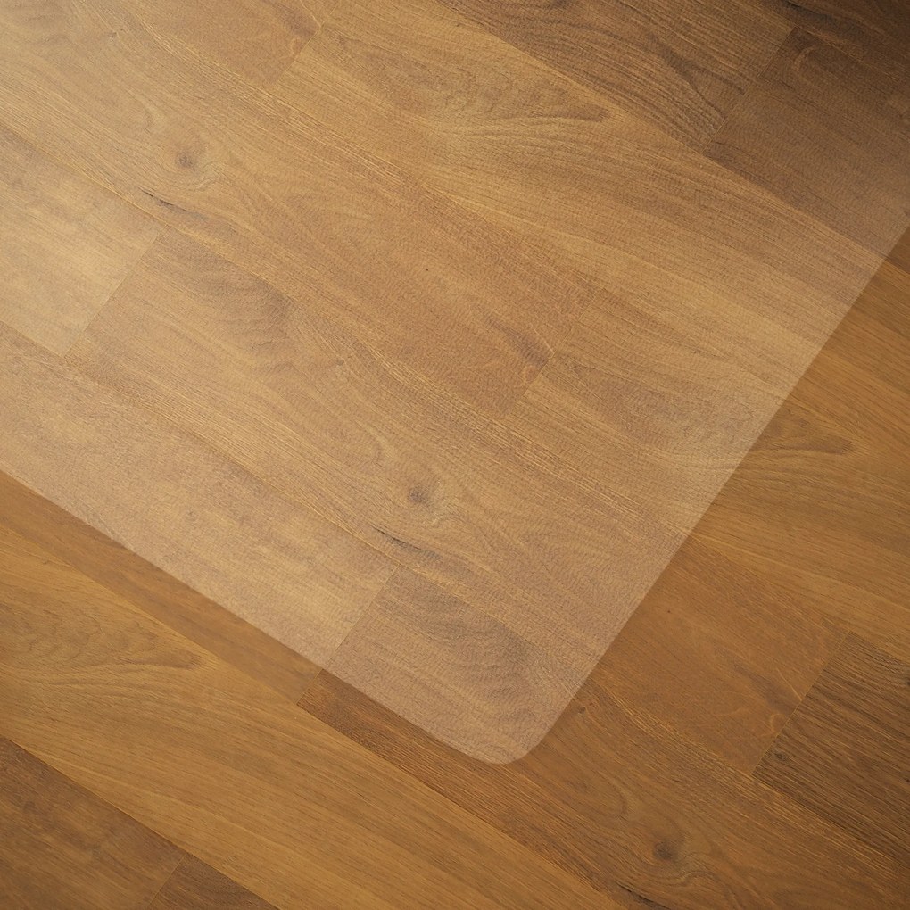 HOMCOM podložka na ochranu podlahy, protiskluzová, 1,5 mm tlustá, 100 x 150 cm, průhledná