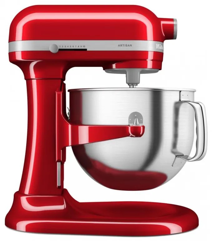 KitchenAid robot Artisan 5KSM70SHXECA červená metalíza