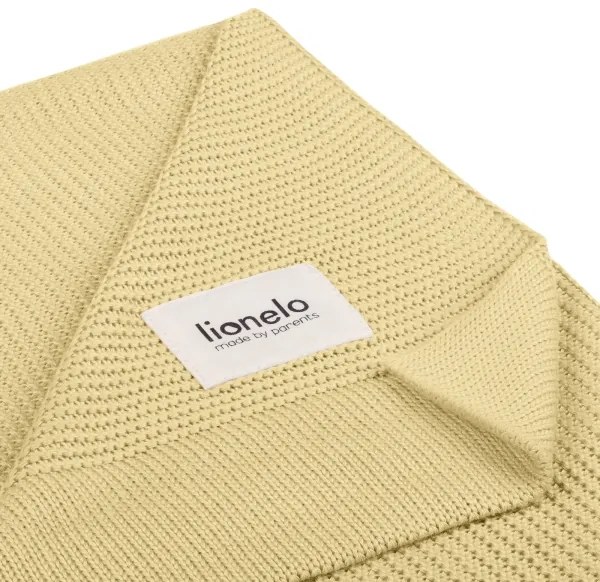Lionelo - Bambusová deka BAMBOO BLANKET 75x100 cm Yellow Lemon