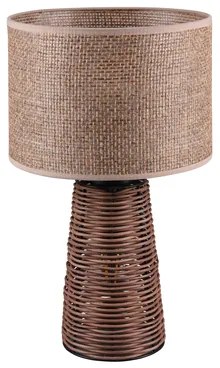 Ratanová stolní lampa STRAW