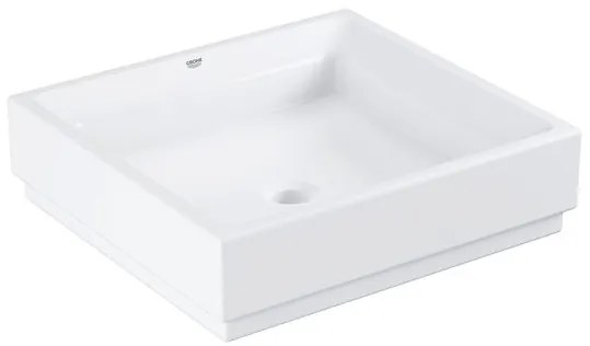 Grohe Cube Ceramic Umyvadlo na desku 50 cm, alpská bílá 3948100H