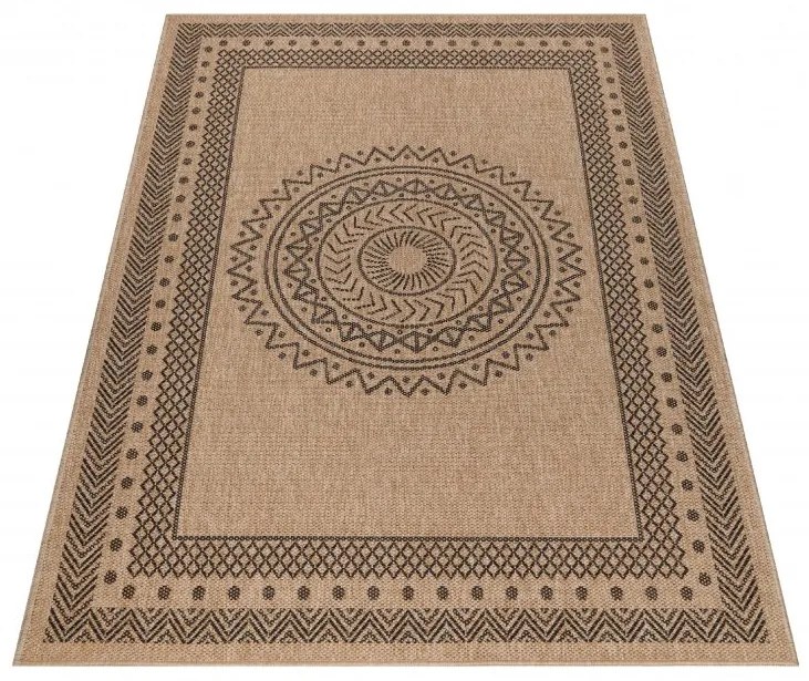 Ayyildiz Kusový koberec DHAKA 8714, Černá Rozměr koberce: 140 x 200 cm