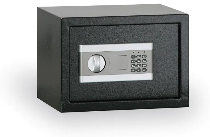 Nábytkový sejf elektronický 16L, černý