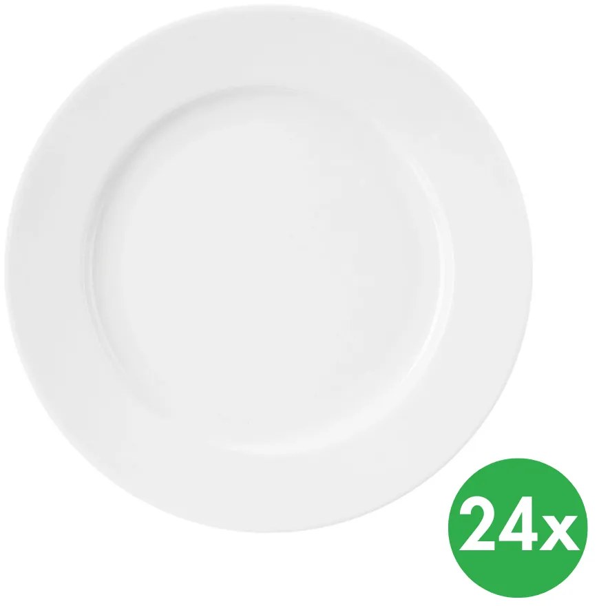 Dezertní talíř MONA, průměr 15,5 cm, porcelán, 24 ks