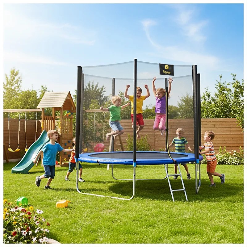 Velaco Zahradní trampolína s ochrannou sítí 10FT SKY 305