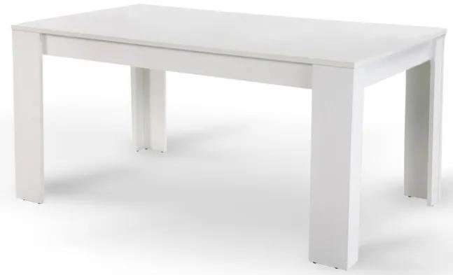 jídelní stůl Tempo Kondela Tomy NEW, 140x80 cm, bílý