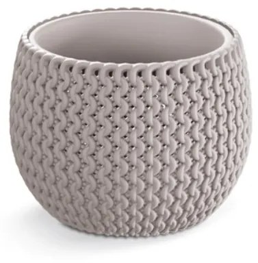 PROSPERPLAST Květináč - SPLOFY BOWL Průměr: 23,9 cm, Barva: antracit