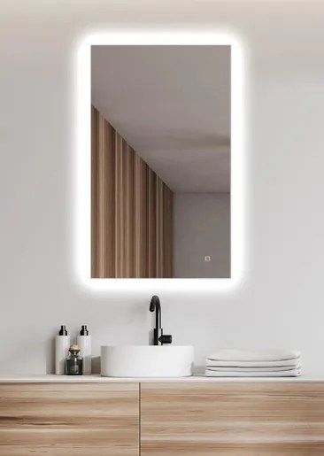 Zrcadlo se senzorem Amirro 60x100 cm 411-156
