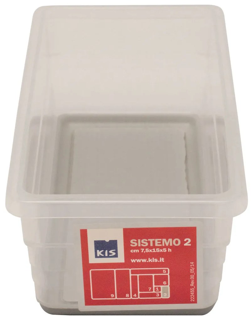Curver Sistemo 060752WHTRGLR Box 2