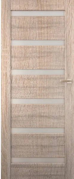 Interiérové dveře vasco doors EVORA model 5 Průchozí rozměr: 70 x 197 cm, Orientace dveří: Levé dveře, Dekor: Bílá