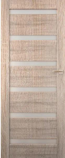 Interiérové dveře vasco doors EVORA model 5 Průchozí rozměr: 70 x 197 cm, Orientace dveří: Levé dveře, Dekor: Dub riviera
