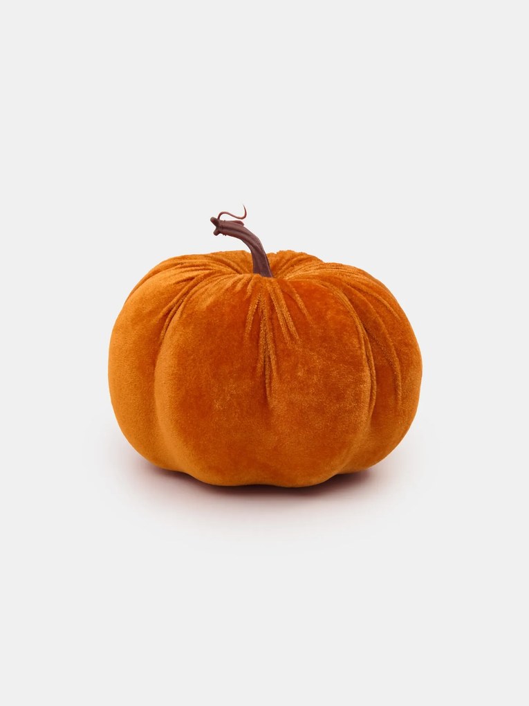 Sinsay - Dekorativní dýně s sametovým povrchem - oranžová