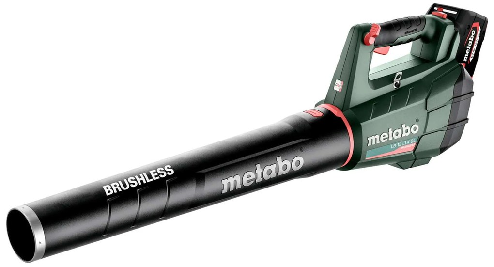 Metabo - 18V AKU fukar na listí, 2x aku 5,2 Ah, nabíječka 601607650