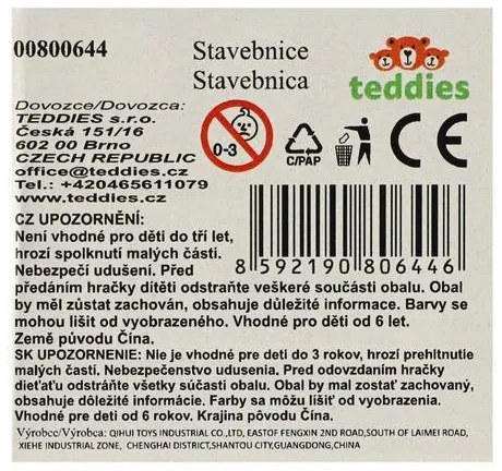 KOCO Stavebnice mini Sukulent v květináči mix druhů