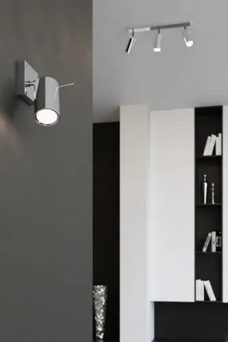 Bodové svítidlo SOLLUX Ring 3 GU10 3x40W bez zdroje SL.0729 chrom