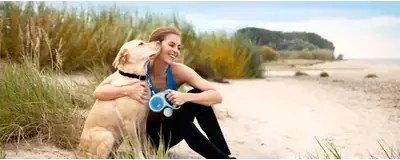 Flexi Comfort L pásek 8m modré / Vodítko