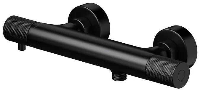 Cersanit Zen, nástěnná sprchová baterie, černá matná, S951-582