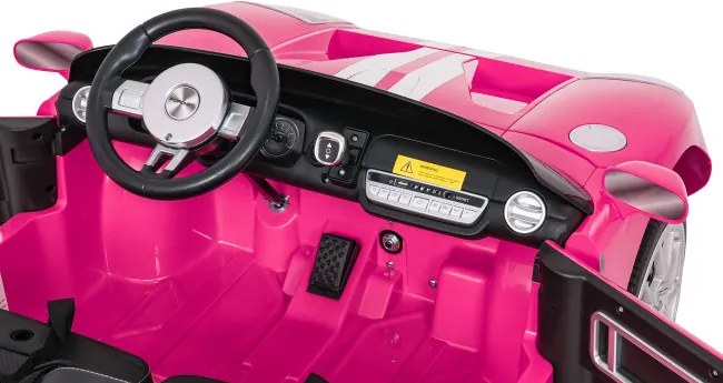 Elektrické autíčko Ford GT růžové