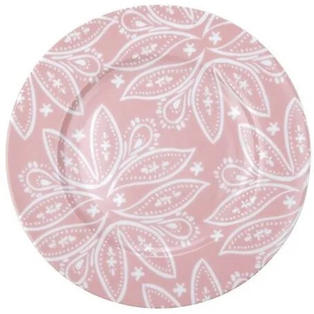 Florina Porcelánový dezertní talíř Orient 19 cm, růžová