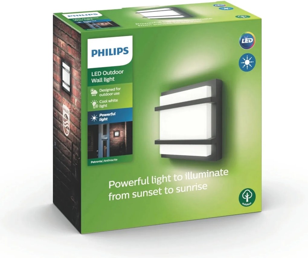 Philips LED venkovní svítidlo Petronia 190 x 190 x 53 mm