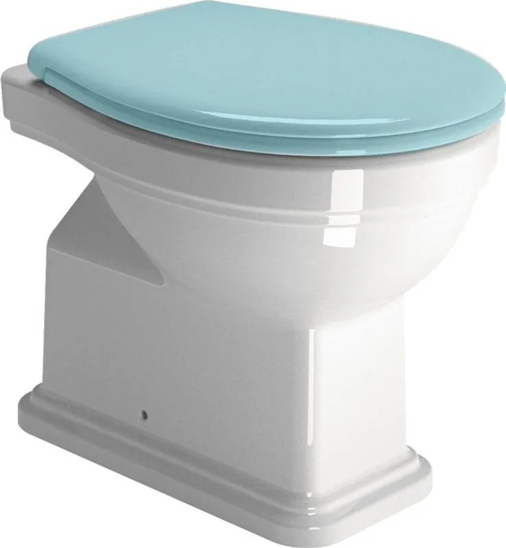 GSI CLASSIC retro WC mísa stojící, 37x54cm, spodní odpad, bílá ExtraGlaze 871011