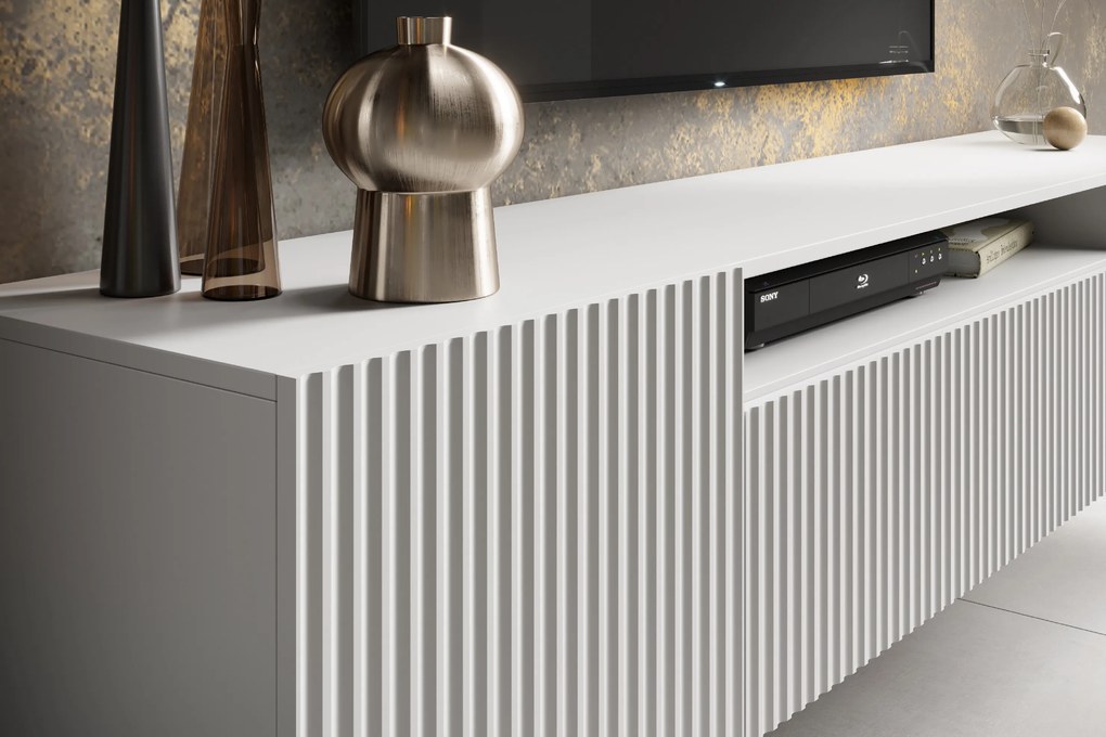 ADRK Furniture RTV skříňka NOEMI Závěsná RTV-NOE-W