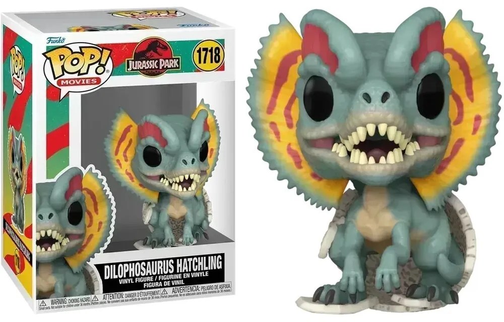 Funko pop! movies: jurassic park - dilophosaurus hatchling