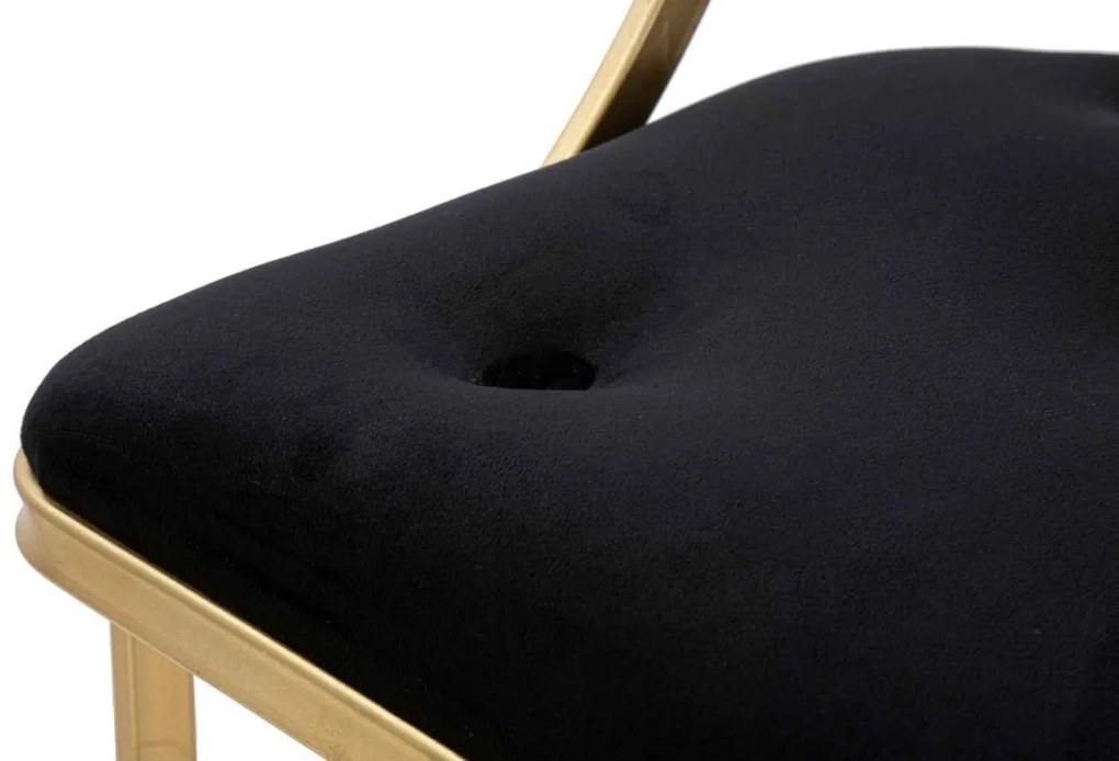 Designová barová židle Nagendra černá