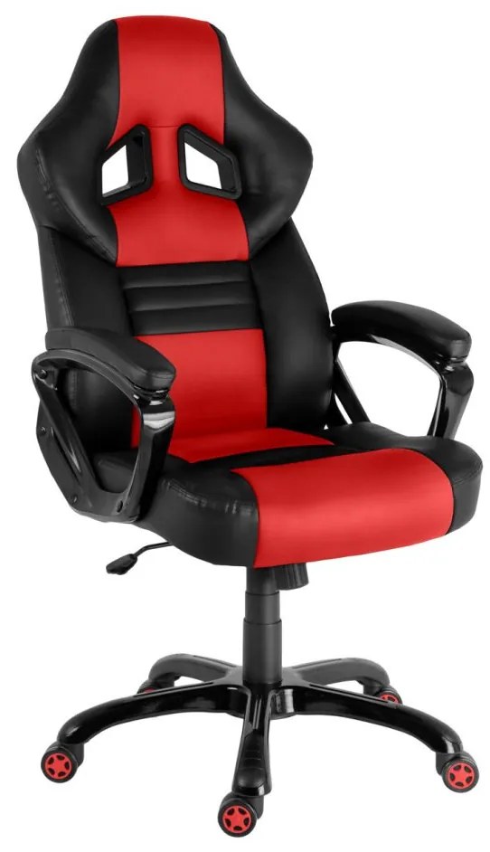 Herní židle NEOSEAT NS-017 černo-červená