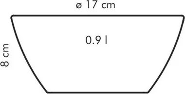 TESCOMA Miska CREMA ø 17 cm