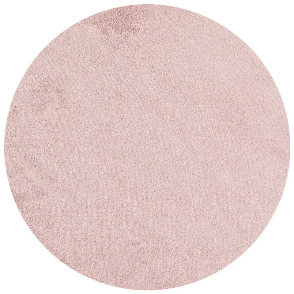 Růžový pratelný kulatý koberec ø 120 cm Sky – Ayyildiz Carpets