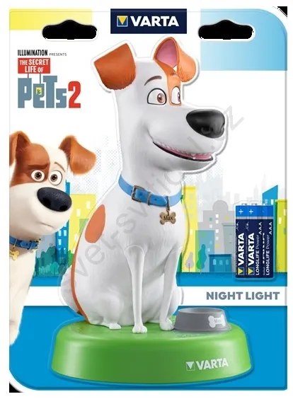 Varta Varta 15641 - LED Dětská lampa THE SECRET LIFE OF PETS LED/3xAAA VA0212