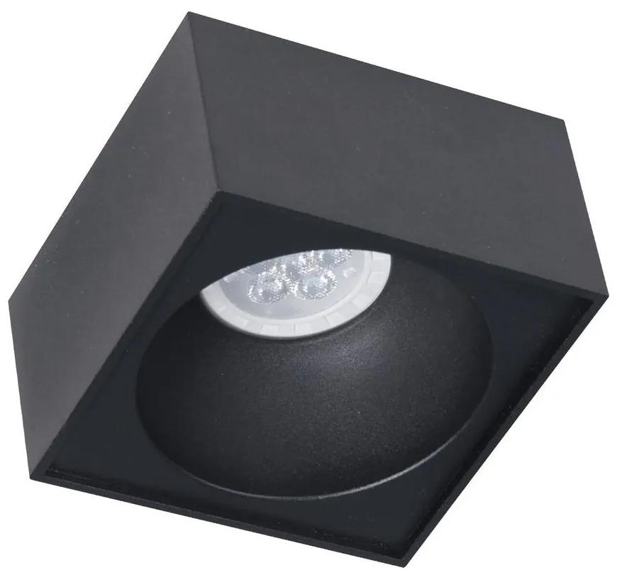 Milagro | Podhledové bodové svítidlo BALI 1xGU5,3/MR16/25W/12V hranatý černá | MI1828