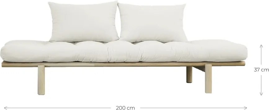 Hnědobéžová pohovka 200 cm Pace - Karup Design