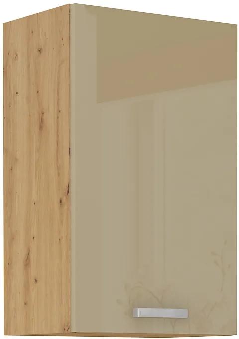 STL 45 cm skříňka horní jednodveřová ARTISAN Barevné provedení ARTISAN: Bílý lesk