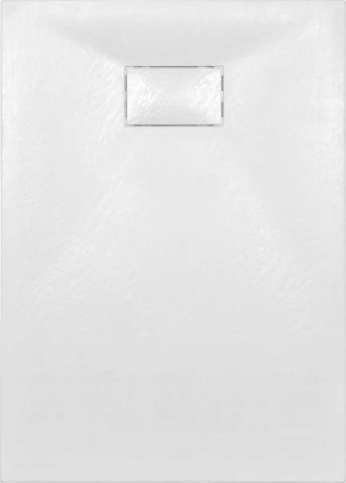 vidaXL Sprchová vanička SMC 100 x 70 cm [144771] Barva: Bílá