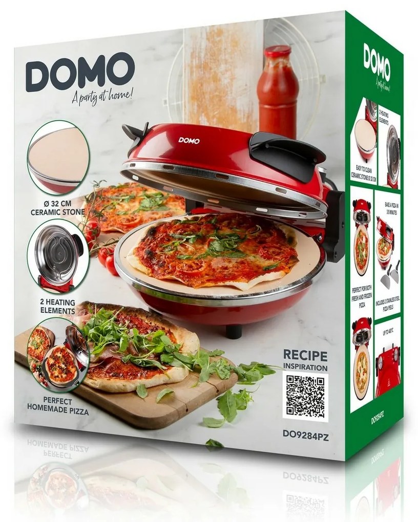 DOMO DO9284PZ pizza pec na čerstvou pizzu