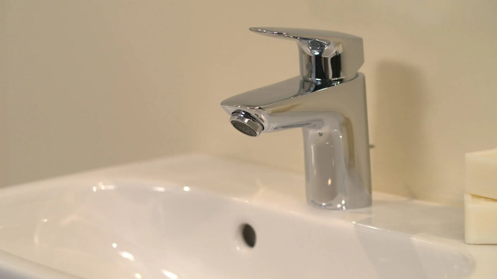 Hansgrohe Logis, umyvadlová baterie s výpustí, chromová, 71070000