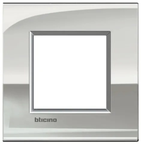 Bticino Living.Light rámeček AIR 2 moduly palladium LNE4802PL
