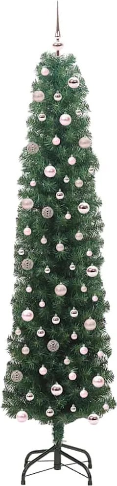 Umělý vánoční stromeček Zelená 240 cm PVC, ocel a plast 3394971