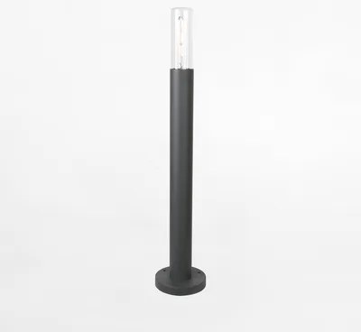 Černá venkovní stojací lampa IP54 WALLY